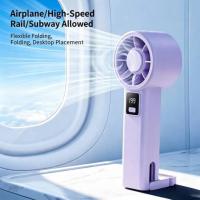 China ABS Powerful Ice Cool Handheld Fan High Speed Mini Handheld Rechargeable Fan for sale
