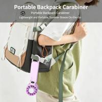 China Semiconductor Ice Cooling Handheld Portable Fan Foldable With Digital Display for sale