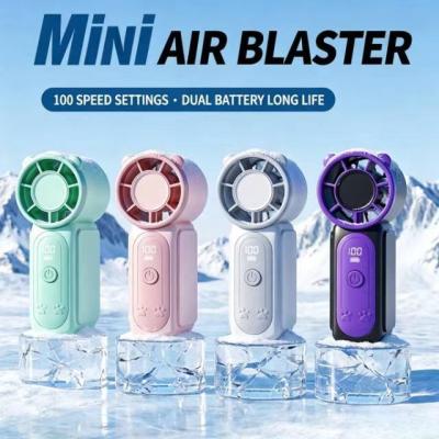 China Lightweight Portable Turbo Fan , Portable USB Fan With Adjustable Speed / Ergonomic Handle for sale