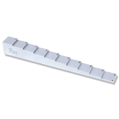China Certified Step Block Steps 1018 Steel Stainless Steel Ultrasonic Calibration Test Block 5 Step Test Block NDT Testing for sale