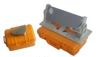 China V2 Ultrasonic Calibration Block Carbon Steel NDT UT Test Block For Flaw Detector for sale