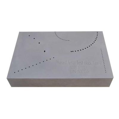 China TESTECH NDT Phased Array Test Block for sale