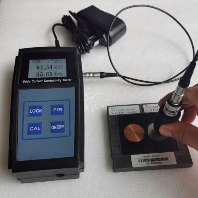 China Eddy Current Conductivity Meter Digital Eddy Current Testing Equipment 60KHz 120KHz for sale