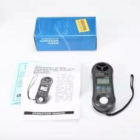China Pocket 4 In 1 Digital Anemometer Illuminance Meter Thermometer Hygrometer for sale