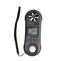 China Pocket 4 In 1 Digital Anemometer Illuminance Meter Thermometer Hygrometer for sale