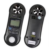 China Pocket 4 In 1 Digital Anemometer Illuminance Meter Thermometer Hygrometer for sale