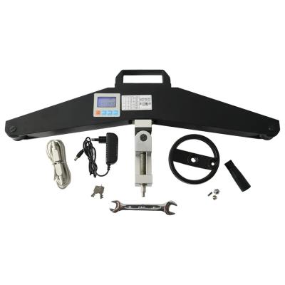 China Hand Held Wire Rope Tension Meter For Measure The Tension Of The Steel Cable 20-200KN for sale