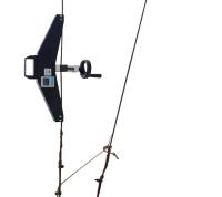 China Hand Held Wire Rope Tension Meter For Measure The Tension Of The Steel Cable 20-200KN for sale