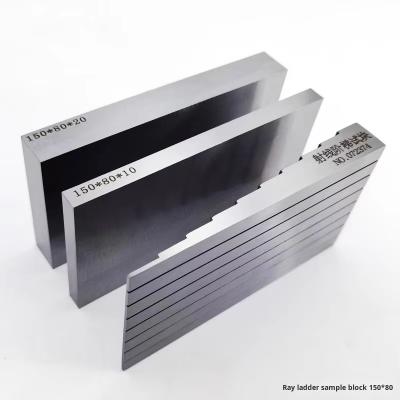 China Ray-Check Step Wedges (Blocks) Radiographic Step For Test Block 80x150 (Trial Version) For X-Ray Backing Plate And Radiographic Curve Production for sale
