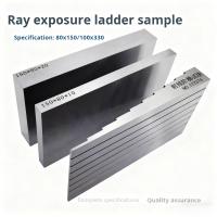 China Ray-Check Step Wedges (Blocks) Radiographic Step For Test Block 80x150 (Trial Version) For X-Ray Backing Plate And Radiographic Curve Production for sale