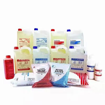 China KC5000 TESTECH NDT Industrial Film Developer Fixing Solution For Automatic And Manual Processing for sale