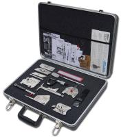 China Stainless Steel Skew-t Fillet Weld Type Gage Inspection Rulers Welding Gauge Visual Inspection Welding Gauge for sale