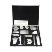 China Stainless Steel Skew-t Fillet Weld Type Gage Inspection Rulers Welding Gauge Visual Inspection Welding Gauge for sale