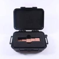 China 5 Step Wedge Test Ultrasonic Calibration Blocks Copper Material Block 2.5 5 7.5 10 12.5mm for sale