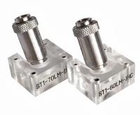 China TOFD Probe Wedge Sets 5-12MHz Dual Crystal 45C-70C Angles Lemo00 Lemo01 Detachable for sale
