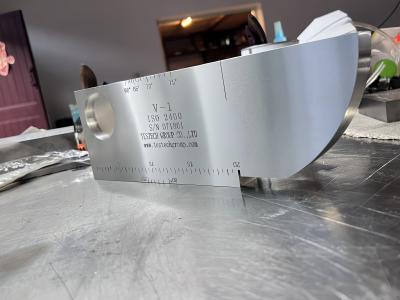 China IIW V1 Calibration Block 1018 Mild Steel UT Reference Block For Ultrasonic Flaw Detector for sale