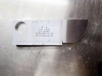 China IIW V1 Calibration Block 1018 Mild Steel UT Reference Block For Ultrasonic Flaw Detector for sale