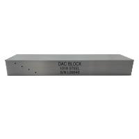 China DAC Ultrasonic Test Block Carbon Steel 25mmx50mmx200mm With 4 Holes 1.5mm Diameter for sale