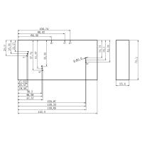 China AWS RC Resolution Calibration Block For Ultrasonic NDT Weld Inspection ISO 2400 CE for sale