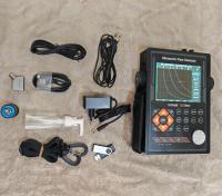 China 0-15000mm Range Industrial Ultrasonic Flaw Detector | Portable NDT Testing Equipment With Large HD LCD & Metal Casing for sale
