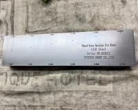 China Navships Phased Array Test Block High Quality Steel UT Calibration Block Metric Inch Optional for sale
