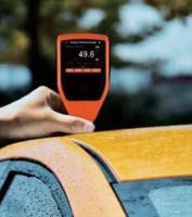China Built In Probe 2.4in Color Screen Coating Thickness Gauge With Bluetooth APP Function for sale