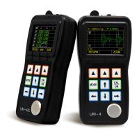 China UM-4D Color OLED Echo Echo Mode Coating Thickness Measurement Car Paint Thickness Gauge for sale