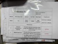 China TESTECH NDT Testing UT Calibration Block V2  V1 Ultrasonic Test Blocks for Flaw Detector Carbon Steel for sale