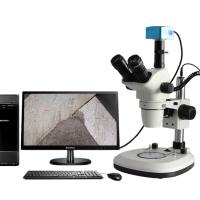 China Welding Penetration Measurement Inspection Microscope SRA-6555RH 105mm 0.65X-5.5X for sale