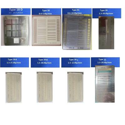 China NDT X Ray Equipment Pair Card Type 18 21 38 39 42 43 46 81 For X Ray Inspection Systems for sale