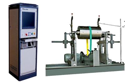 China SA-11D 3000kg Horizontal Ring-Belt Hard Support Shaft Dynamic Balancing Machine, 200-1500r/min Computer Controlled Dual Side Balancing Tester for sale