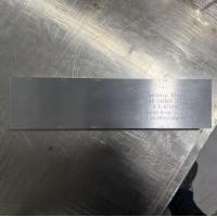 China NAVSHIPS Standard UT Calibration Block for Marine NDT Inspection for sale