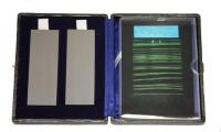 China Type I Chromium-Plated Sensitivity Test Panel for Penetrant Testing 10μm 20μm 30μm 50μm for sale