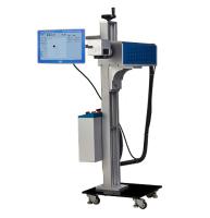 China TIANHE 30W CO2 Fly Laser Marking Machine, Laser Coding Machine For Bottle Jar Tank for sale