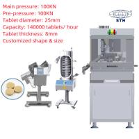China TIANHE Stainless Steel Turret 26 Stations Rotary Tablet Press Machine for sale