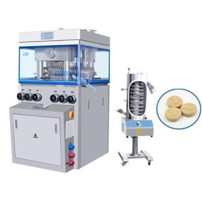China TIANHE B Tooling Force Feeder High Speed Automatic Tablet Press Machine 43 Stations for sale