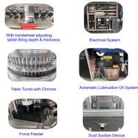 China TIANHE Multiple Punch Tooling High Speed Tablet Press Machine D / B Type Force feeding for sale