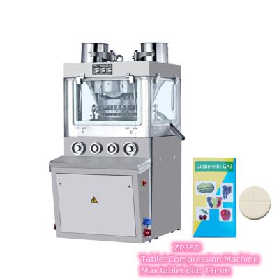 China TIANHE Force Feeder 80KN 8mm Roun Shape Tablet Compression Machine For Farming for sale