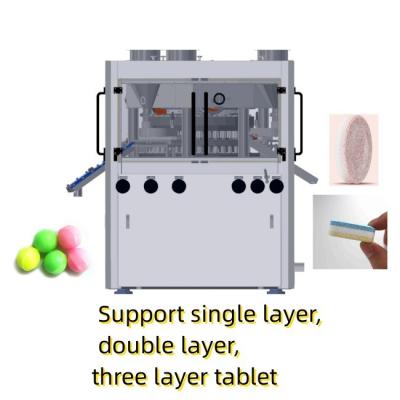 China TIANHE Camphor Month Ball Diswashing Tablet Automatic Tablet Press Machine Biotech Single Double Three layer for sale