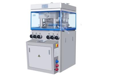 China TIANHE 35 Stations D / B Tooling Rotary Tablet Press Machine With Force Feeder for sale