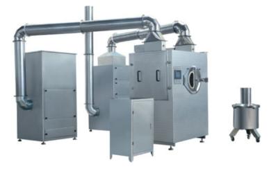 China TIANHE Full Automatic Sugar / Chocolate Film Coating Machine With Sparying Gun for sale