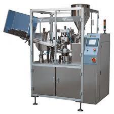 China TIANHE Cosmetic Industry Tube Filling Sealing Machine For 210mm Tube Length NF-80A for sale