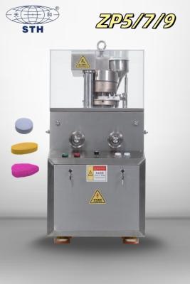 China TIANHE ZP5/7/9 Station Green Spirulina Tablets Lab Tablet Press Machine 10000 Tablets per hour for sale