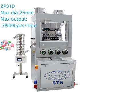 China TIANHE ZP31D Touch screen Rotary tablet press machine For pharmcy, foods,Chemical industrial for sale