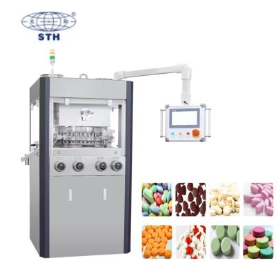 China TIANHE 25mm Tablet Automatic Rotary Tablet Press Machine with Force Feeder Tooling for sale