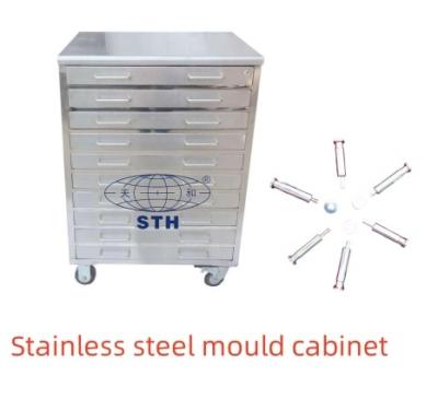 China Stainless Steel Mould/Punches & Dies Storage Cabinet 10 Layer For Tablet Press Machine for sale