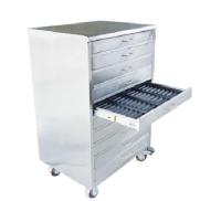 China SS316L Stainless Steel Mould/Punches & Dies Storage Cabinet 10 Layer For Tablet Press Tooling for sale