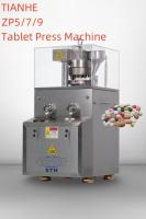 China TIANHE 5/7/9 Round  Shape Cleaning Effervescent Lab Tablet Press Machine for sale