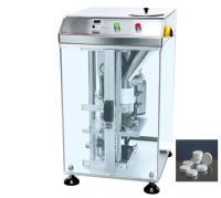 China TIANHE GMP Standard Single Punch Tablet Compression Machine / Laboratories Single Pill Press for sale