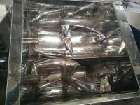 China Trough Type With Double - Paddle Mixing Machine Mixed Wet Material for sale